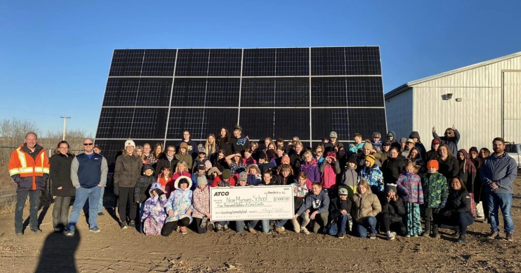 Featured Project: New Myrnam School, CTEC Facility - Azgard Solar